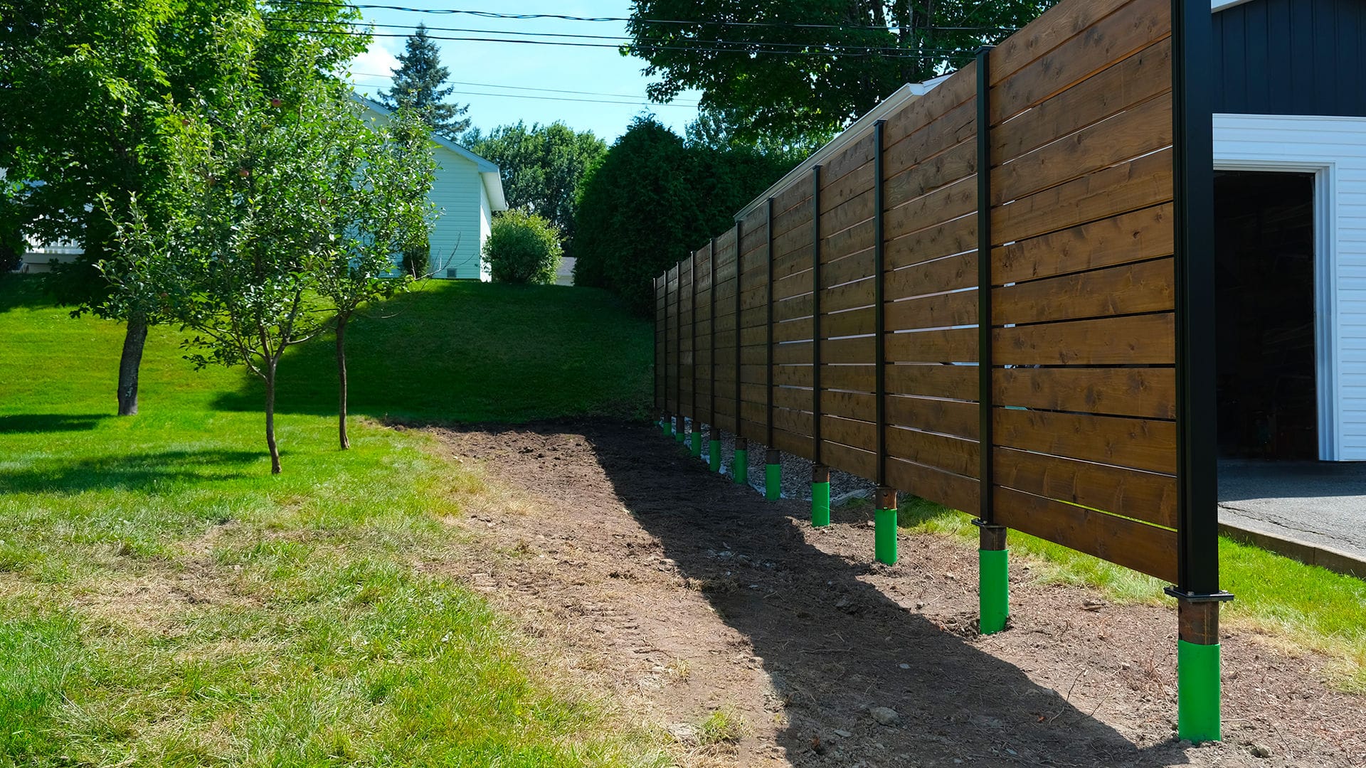 Metal Fence Posts Canada | Helical Pile Support | Techno Metal Post