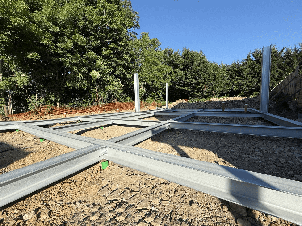 Construction of a New House Using Helical Piles - Techno Pieux